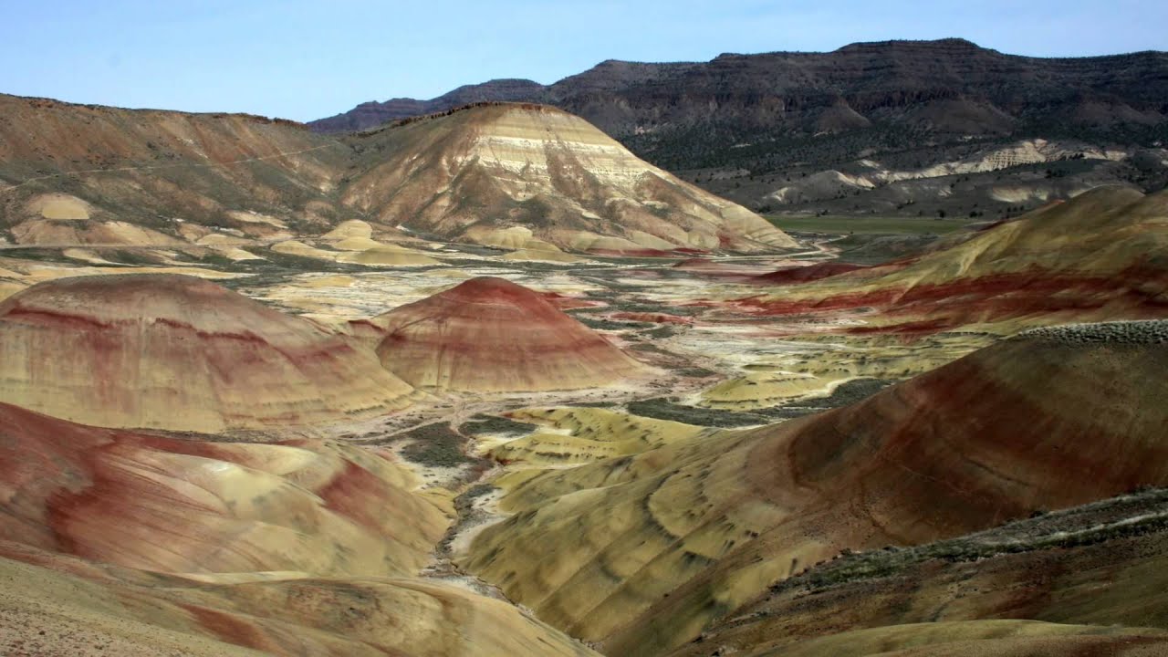 The Painted Hills of Oregon HD 1080p - YouTube