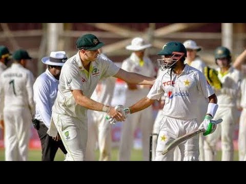 Pakistan vs Australia Cricket Test Match Live Today/1st innings ...