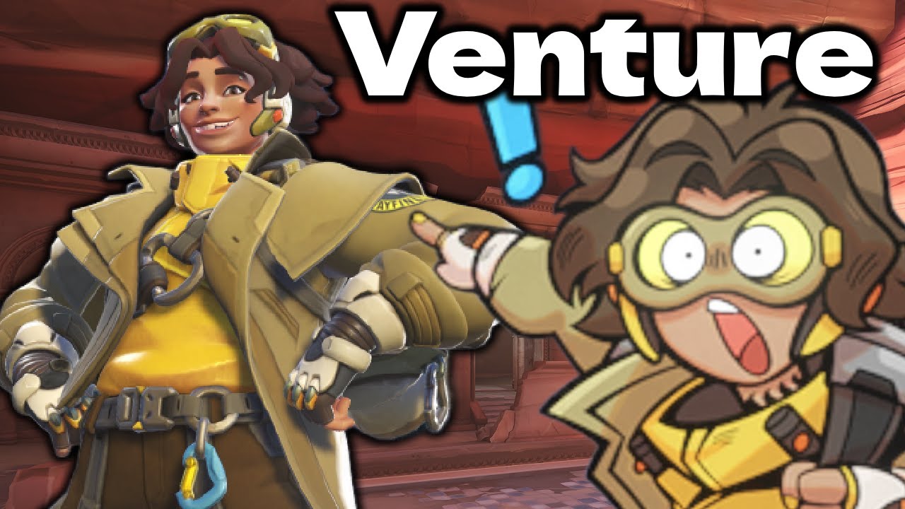 Venture is the BEST new hero in overwatch 2 - YouTube