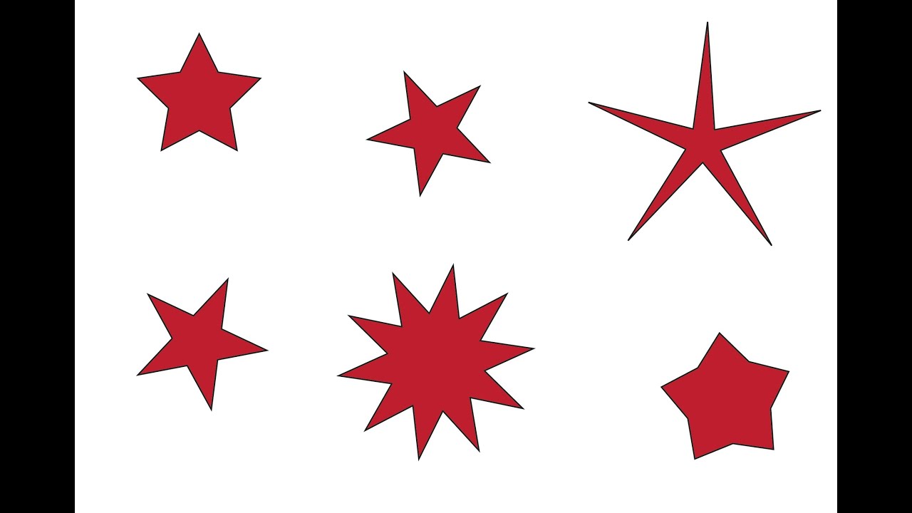 how to increase the number of points in star in adobe illustrator - YouTube