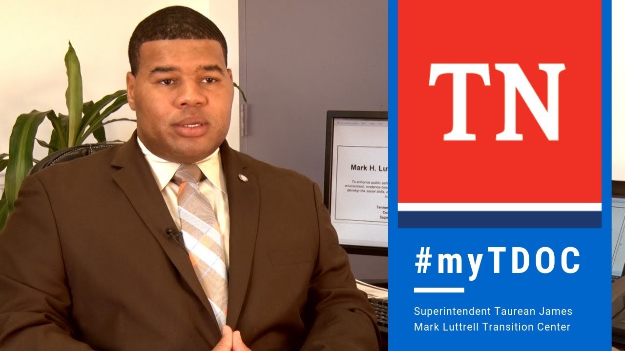 My TDOC: Superintendent Taurean James - YouTube