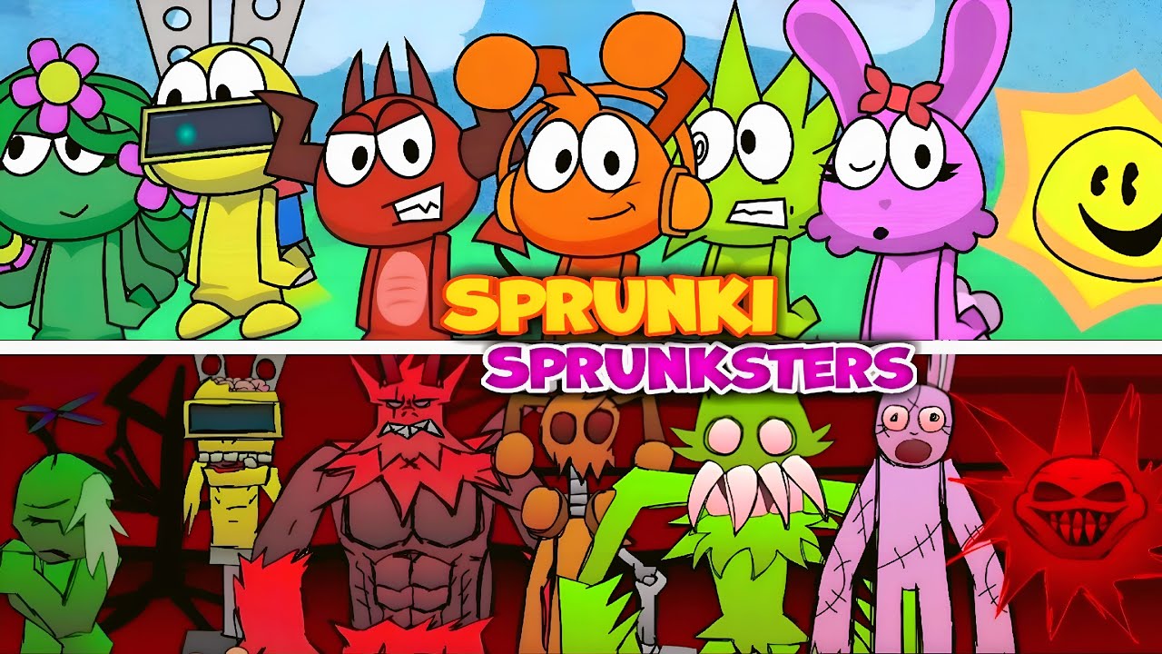 Incredibox - Sprunki Sprunksters! New mod! Normal Vs Horror - YouTube