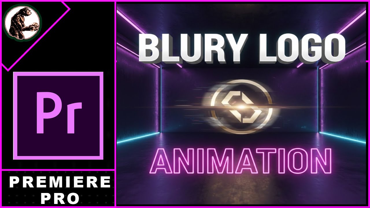 Premiere Pro How To BLURRY LOGO Reveal ANIMATION - YouTube