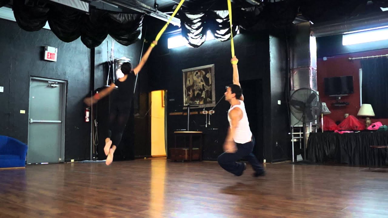 Aerial Dance classes at DAF Studio Miami - YouTube