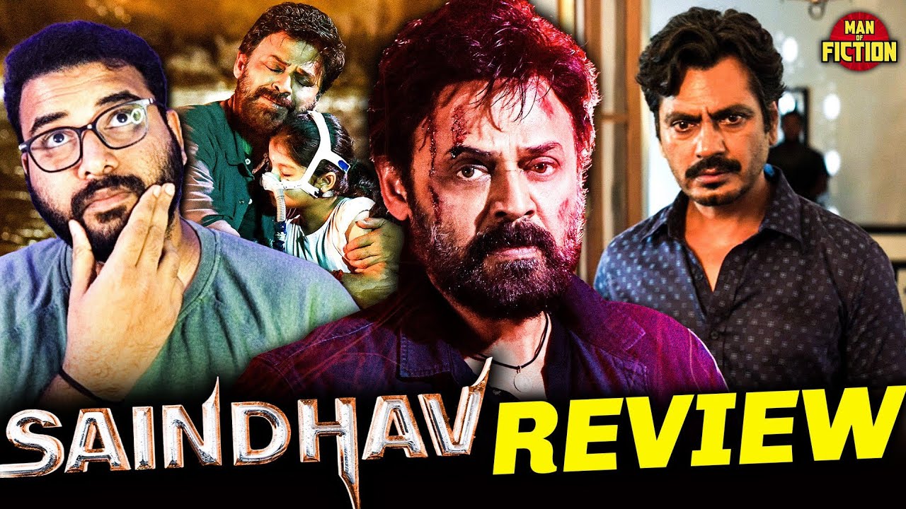 Saindhav Movie Review | Venkatesh, Nawazuddin Siddiqui, Arya |Santhosh ...