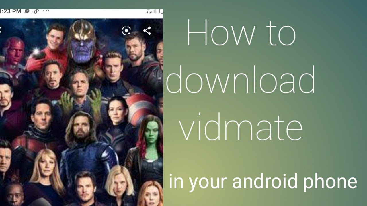 How to download vidmate application in your android phone - YouTube