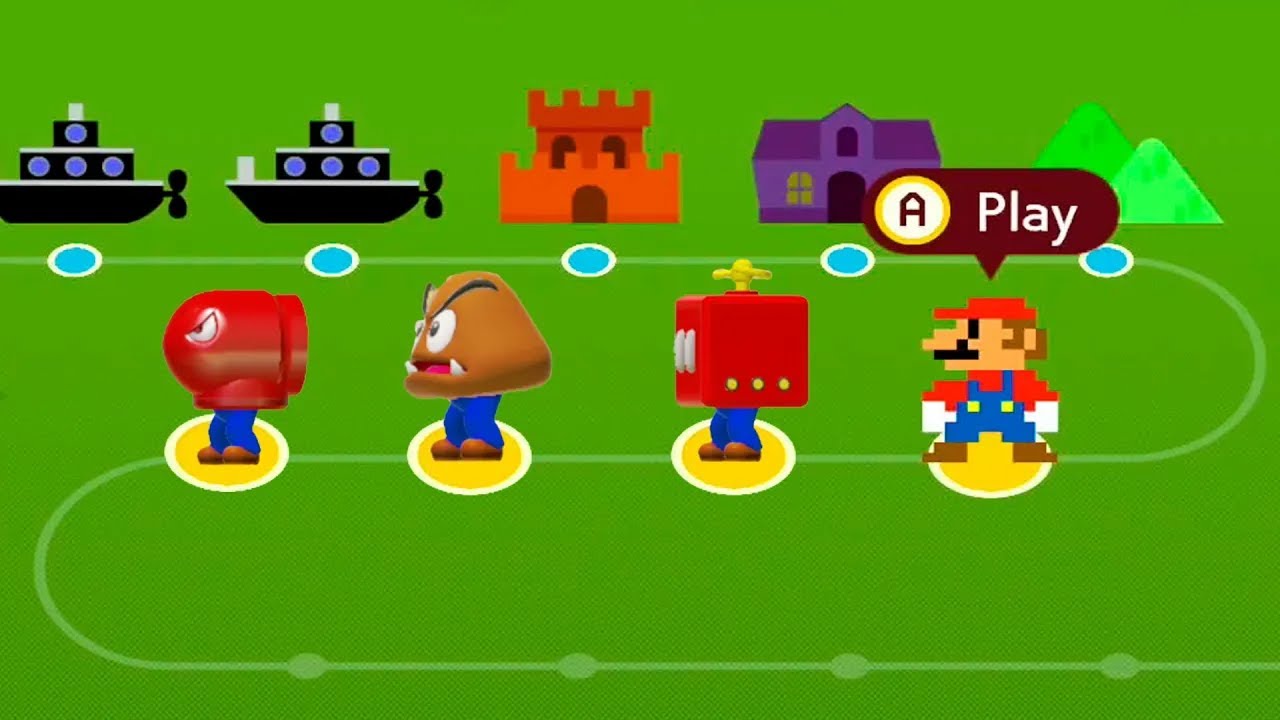 Super Mario Maker 2 – All Characters Endless Challenge (Online) - YouTube