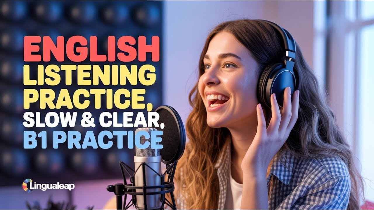 Fluent English for B1 Level | Improve Your Speaking & Listening Skills ...