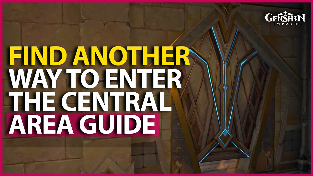 Find Another way to enter the central area Genshin Impact 3.4 - YouTube