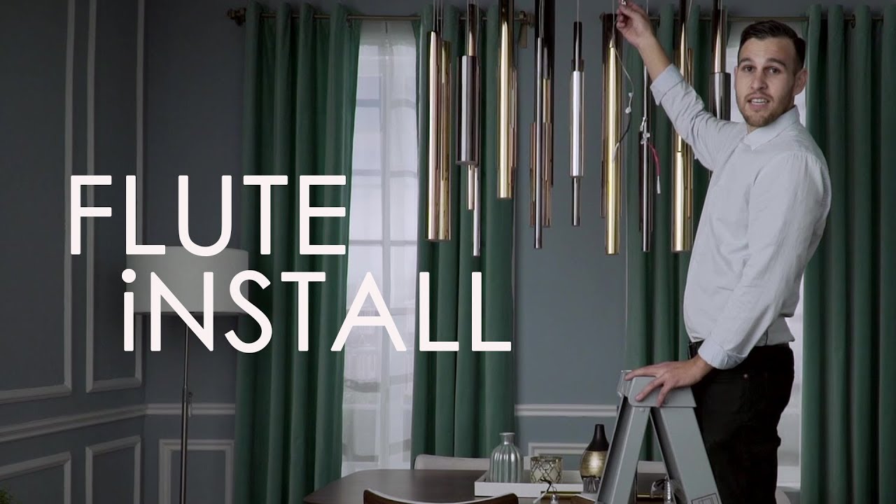 How to Install the Flute Multi-pendant by ET2 Contemporary Lighting ...