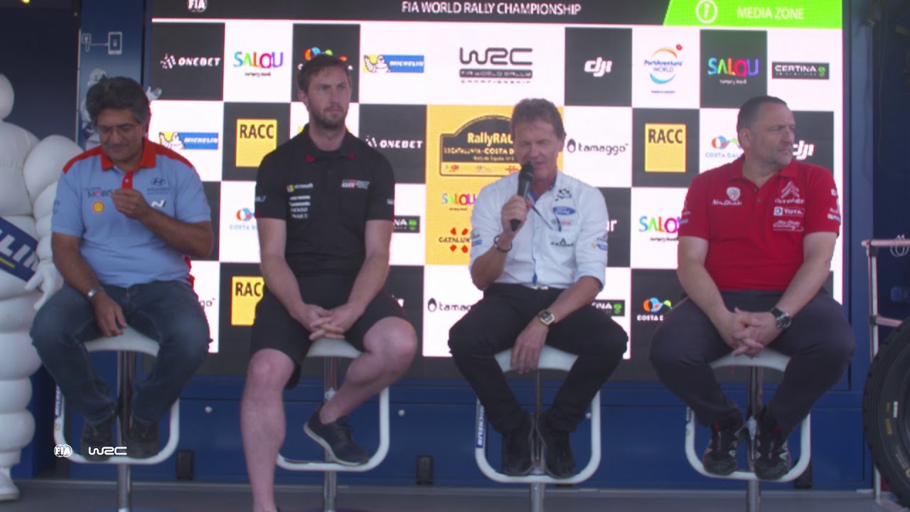 WRC - RallyRACC 2017: Meet the Crews - Saturday - YouTube
