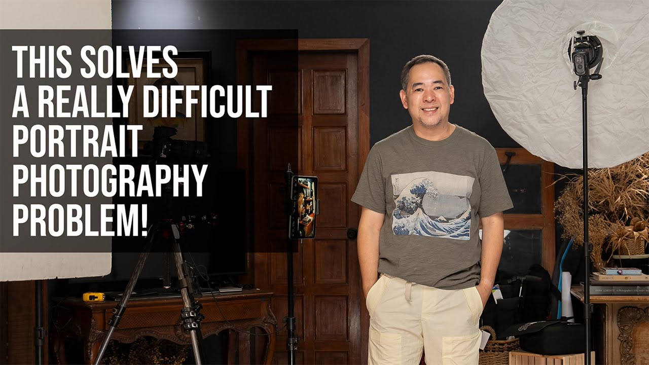 This SOLVES a Really Difficult Portrait Photography Problem! Evoto ...