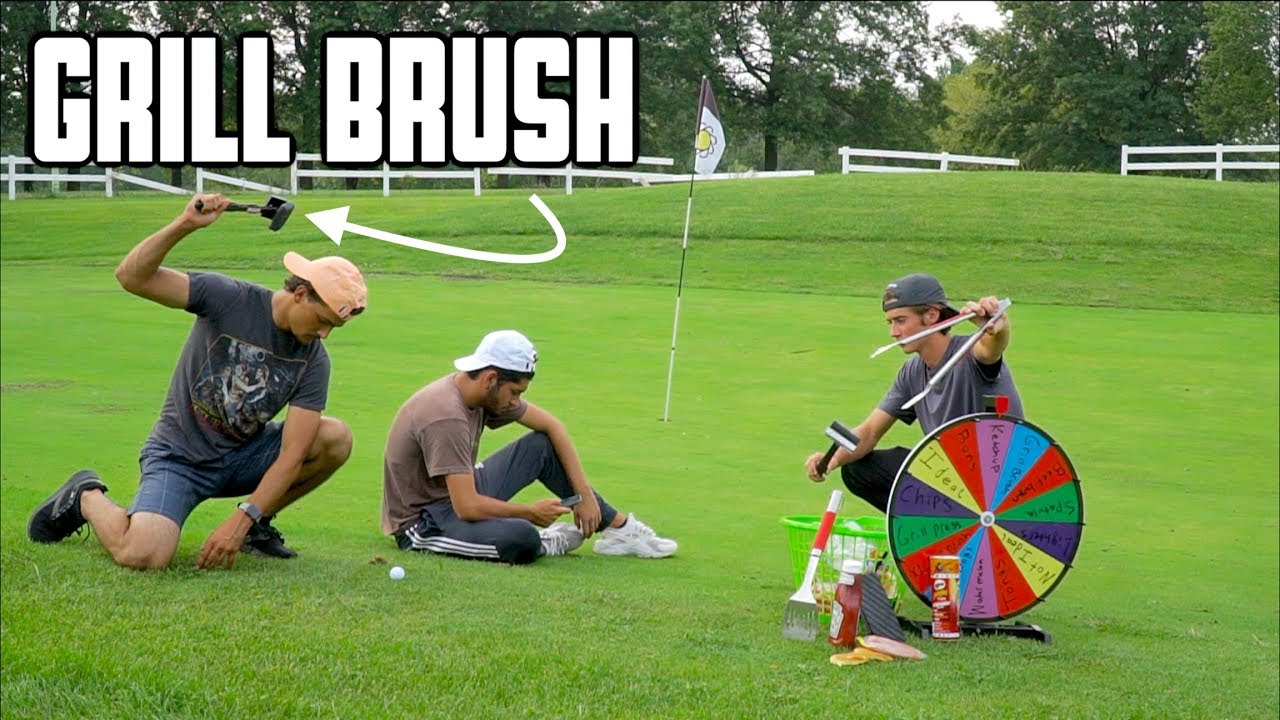 Cookout Golf Challenge | Wheel Of Not Ideal - YouTube