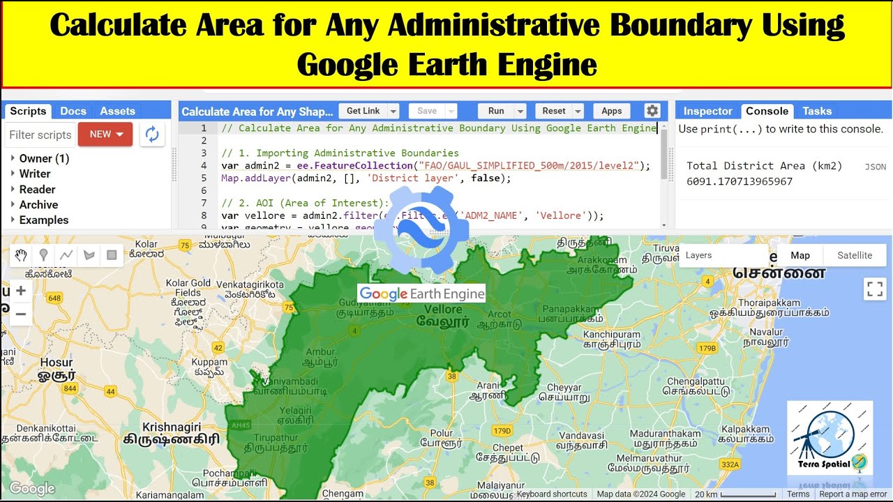 Calculate Area for Any Administrative Boundary using Google Earth ...