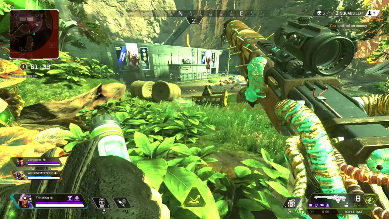 Apex Legends - R-99 gameplay - YouTube