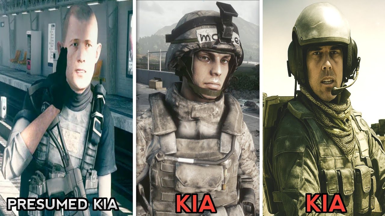 Battlefield 3: All The Sad Heroic Death Scenes! - YouTube