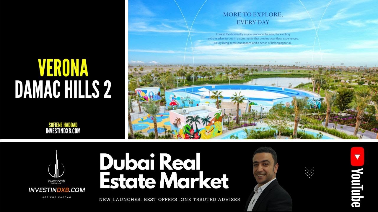 DAMAC HILLS 2 WATER TOWN WALKTHOUGH - VERONA COMING SOON! - YouTube