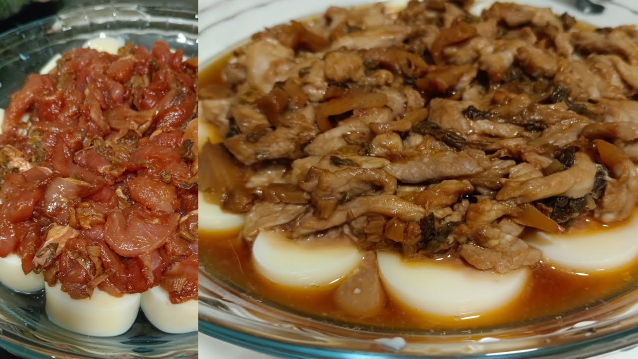 how to steam egg tofu roll #foodblogger #highlights - YouTube