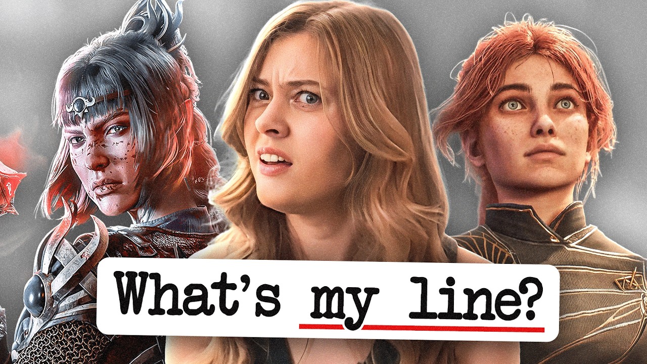 Can Shadowheart / Maelle Actor Remember Her Iconic Lines? - YouTube