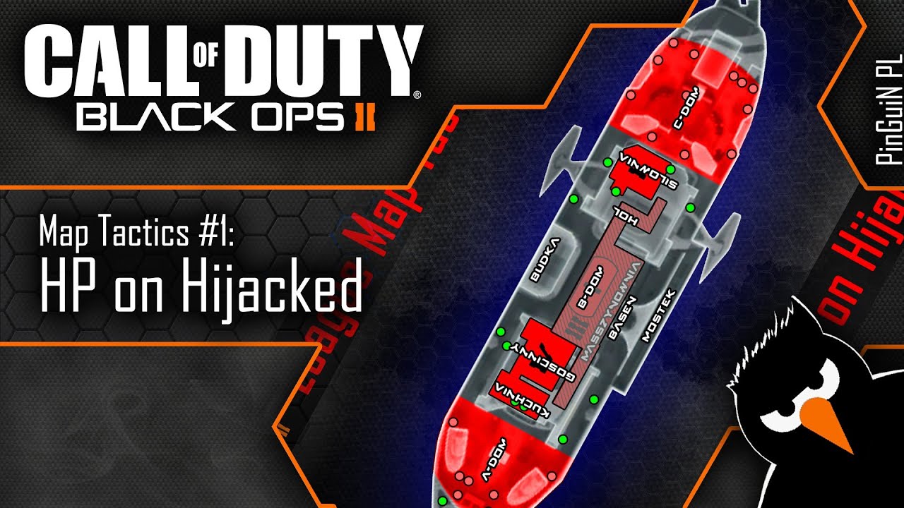 BO2: Map Tactics | Hardpoint on Hijacked | League PLay | Zapraszam ...