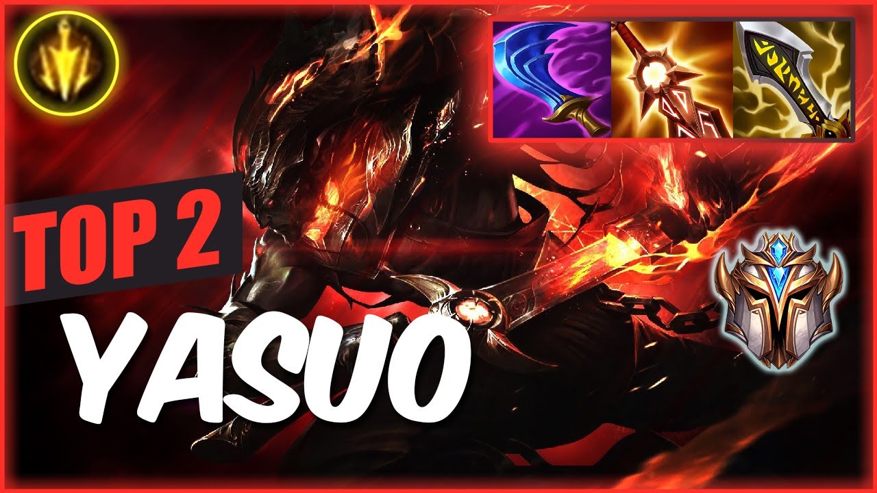 [Wild Rift] Yasuo top 2 - Challenger ranked game + build - YouTube