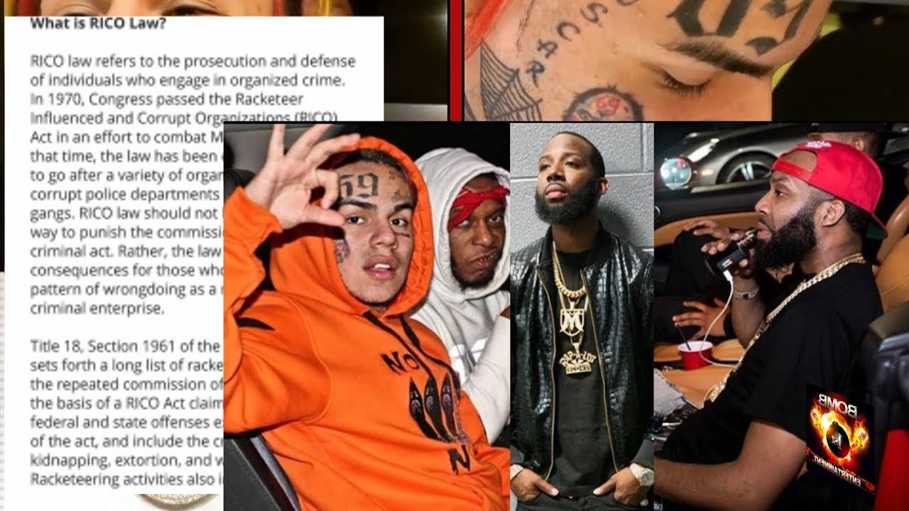 With FEDERAL RICO CHARGES are Tekashi69 and Treyway the REAL MOB TIES ...