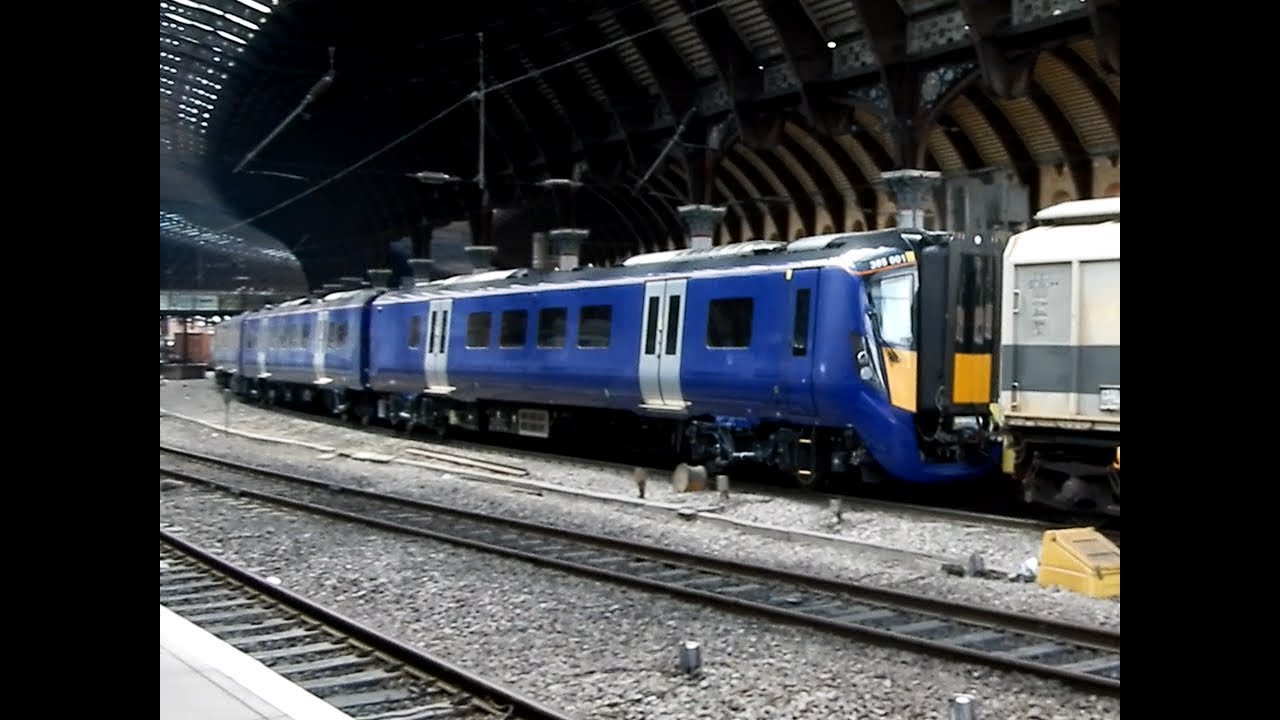 Class 385 Drag - 66748 & 717 Drag 385001 & 102 (6X80) while passing ...