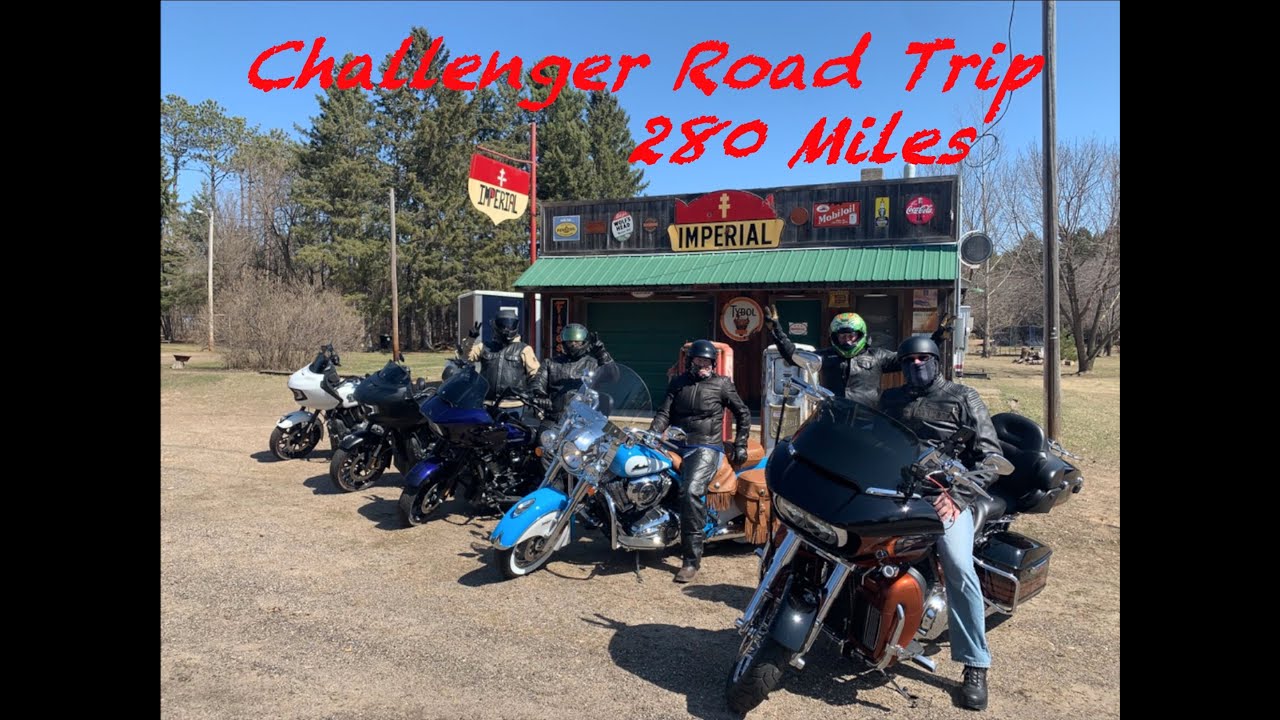 Indian Challenger 280 Mile Road Trip - Part 1 - YouTube