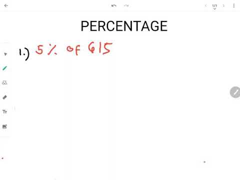 PERCENTAGE-CIVIL SERVICE EXAM REVIEWER 2020 - YouTube