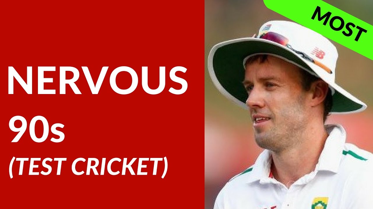 Top 10 Batsmen With Most Nervous Nineties (90s) in Test Cricket! - YouTube