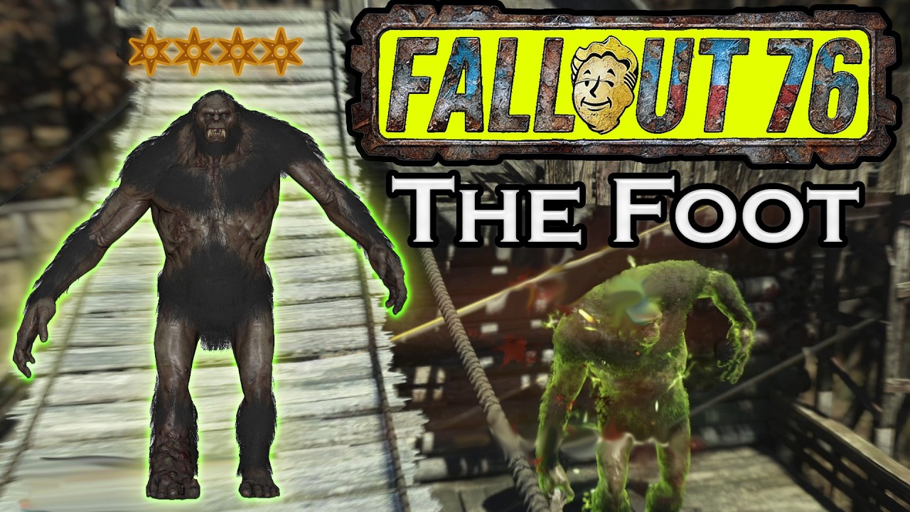 (4 Star Loot) Big Foot Sighting in Appalachia - FallOut 76 - Party ...