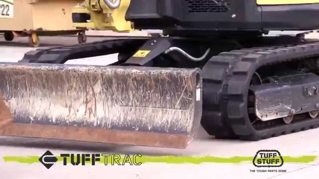 Rubber Tracks | TUFFTRAC - Tuff Stuff Australia - YouTube