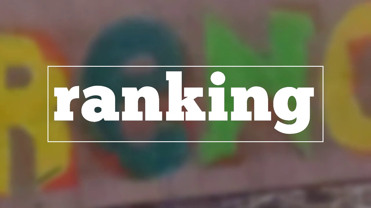 ranking spelling and pronunciation - YouTube
