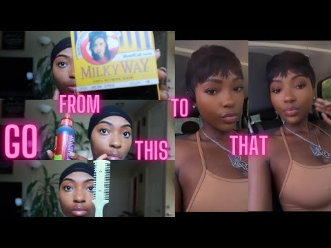 Quick & cute 27 piece (pixie cut) BEGINNER FRIENDLY Tutorial |Talked ...