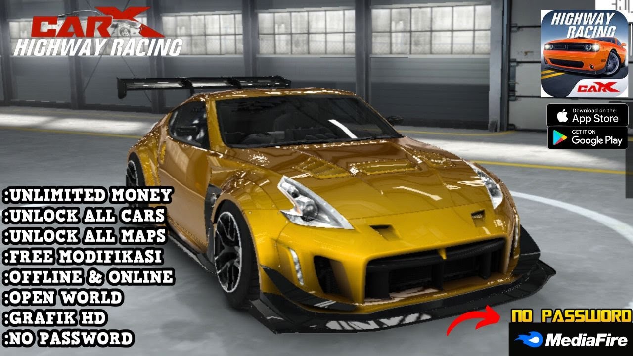 CarX Highway Racing Mod Apk Update Version Terbaru 2023 Unlimited Money ...