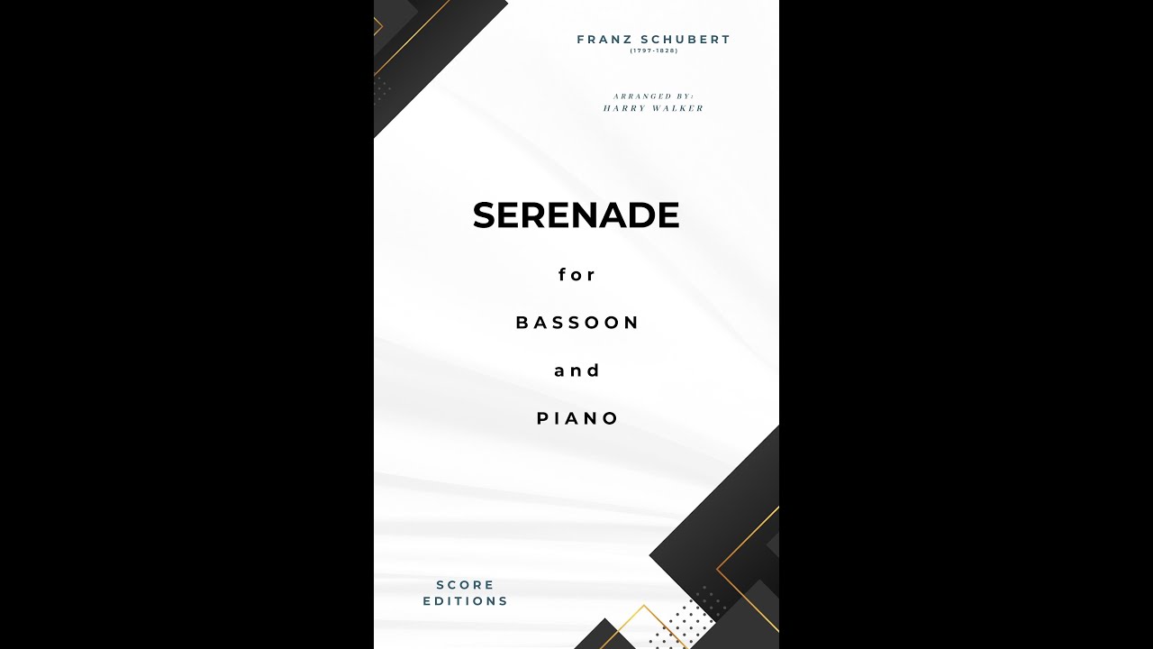 Schubert: Serenade for Bassoon and Piano - YouTube