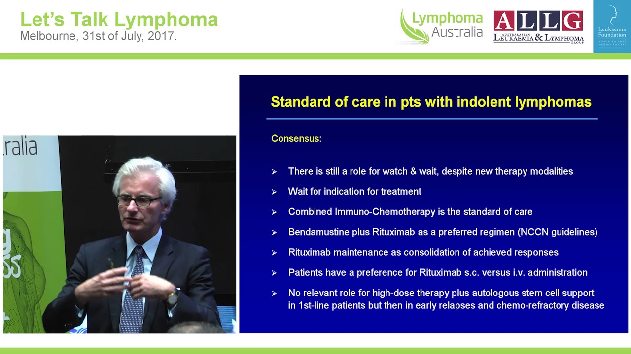 Bendamustine best thing since sliced bread Prof Mathias Rummel - YouTube