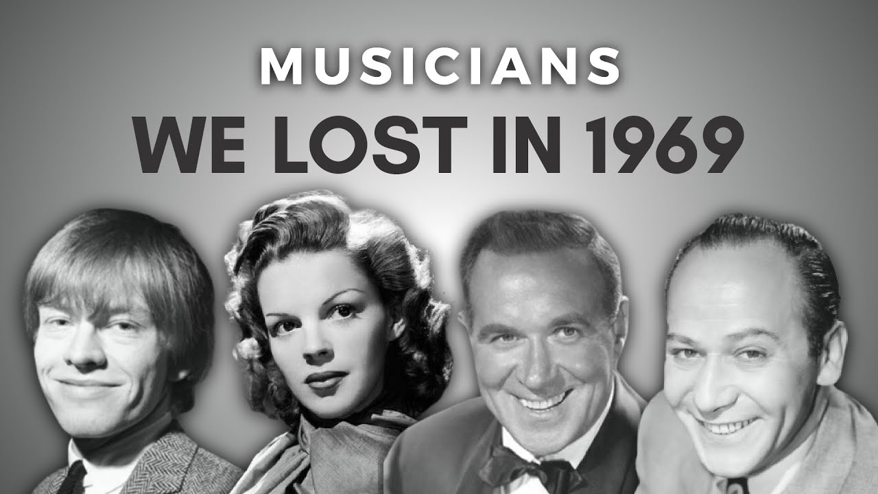 Obituary: Famous Musicians WE LOST in 1969 - YouTube