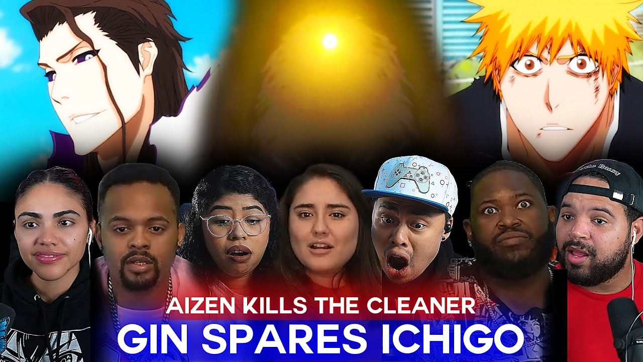 Aizen destroys The Cleaner | Bleach Ep 301 Reaction Highlights - YouTube
