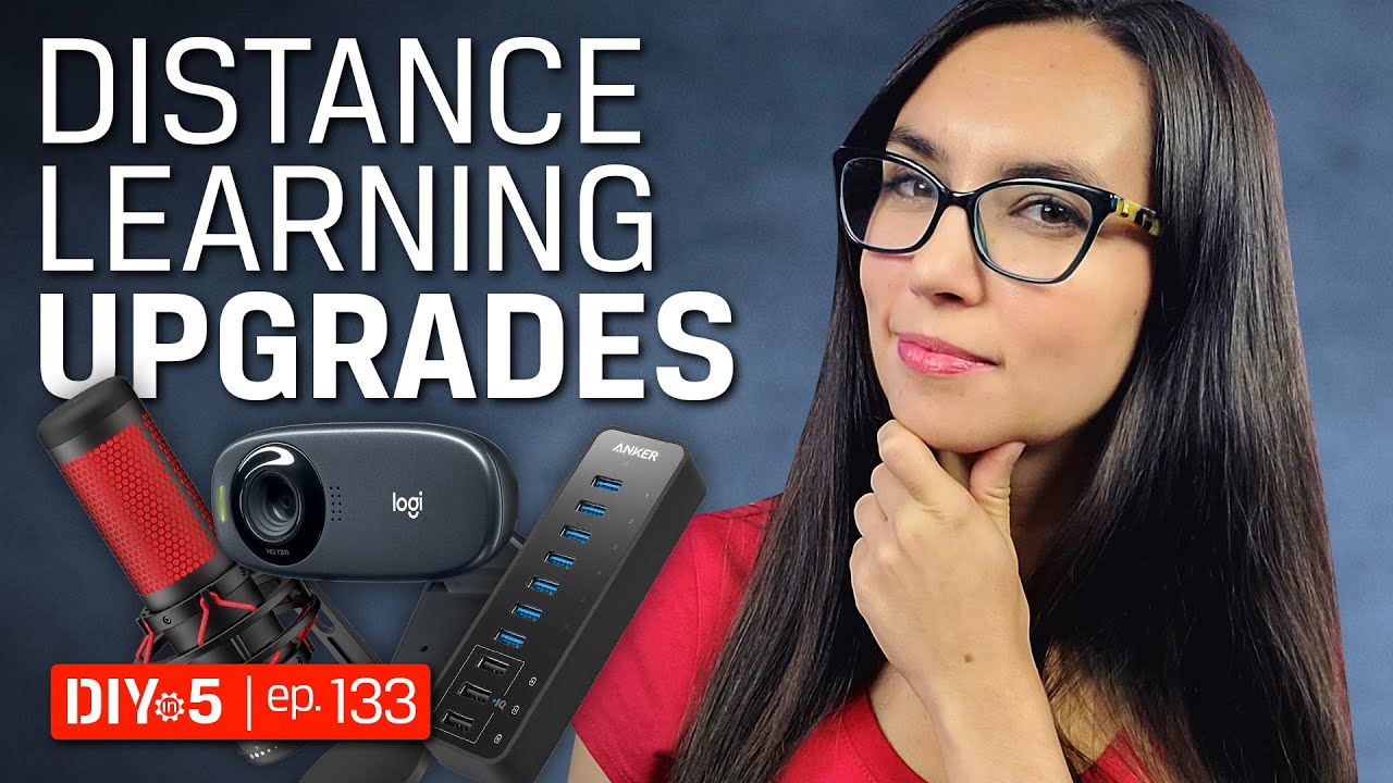 Distance Learning Upgrades for your Laptop 💻 DIY in 5 Ep 133 - YouTube