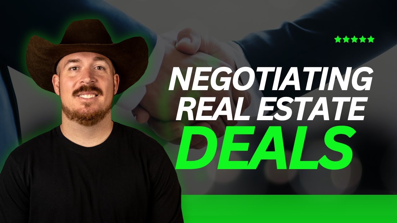 How To Negotiate Real Estate Deals (Like A Pro) - YouTube