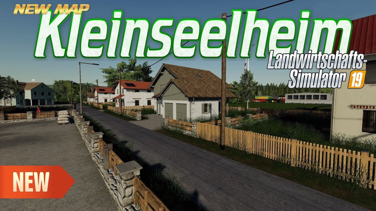 LS19 NEW MAP🔴KLEINSEELHEIM MAP BESICHTIGUNG🚜PS4/PC/XBOX/MAC - YouTube