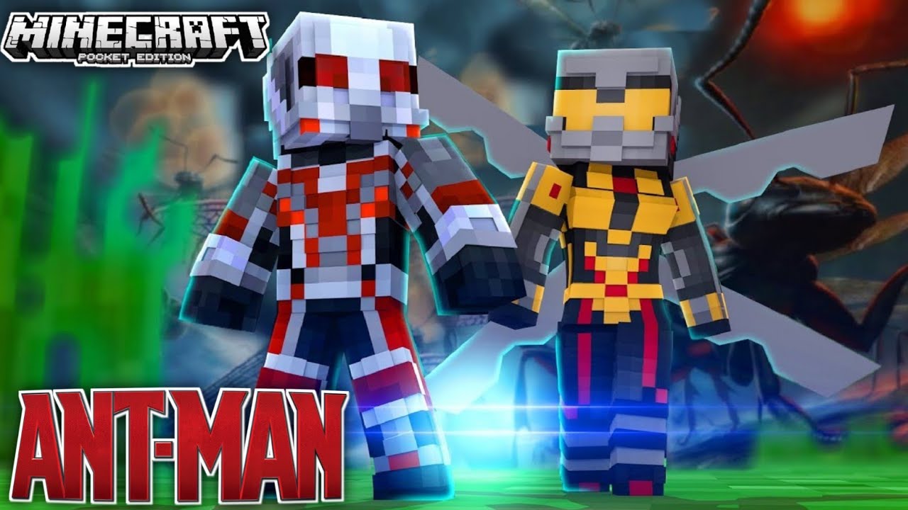 Ant man Addon for Mcpe mod | Ant man mod for Minecraft bedrock edition ...