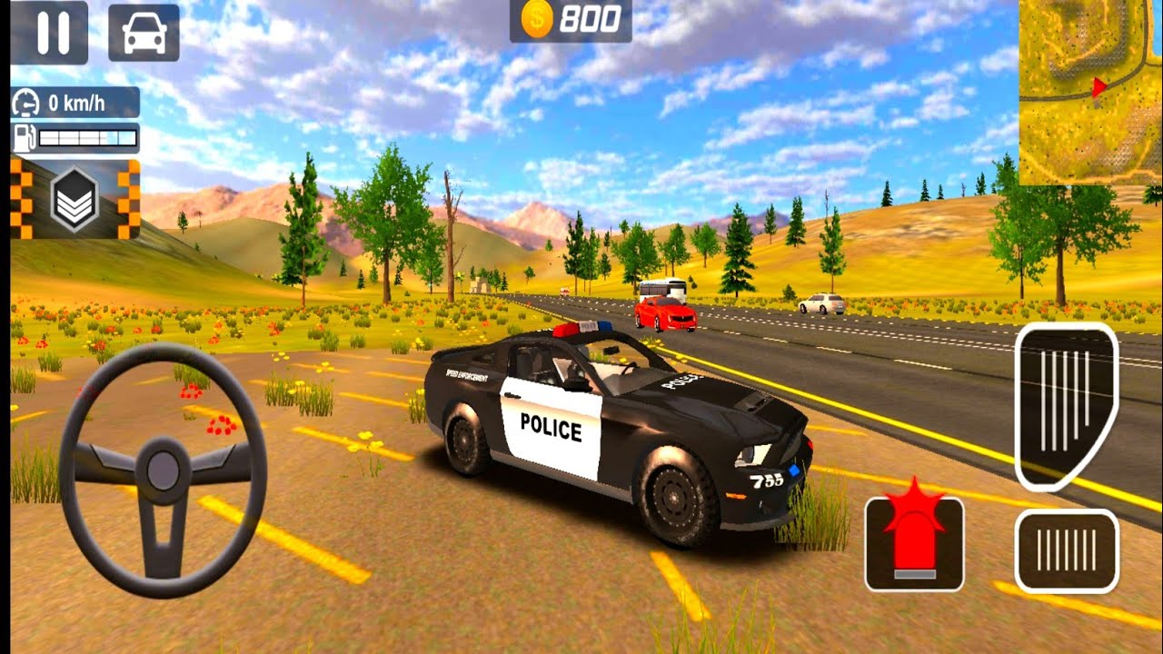 Police Car Crazy Driving | Car Gameplay | Android Gameplay | Simulator ...