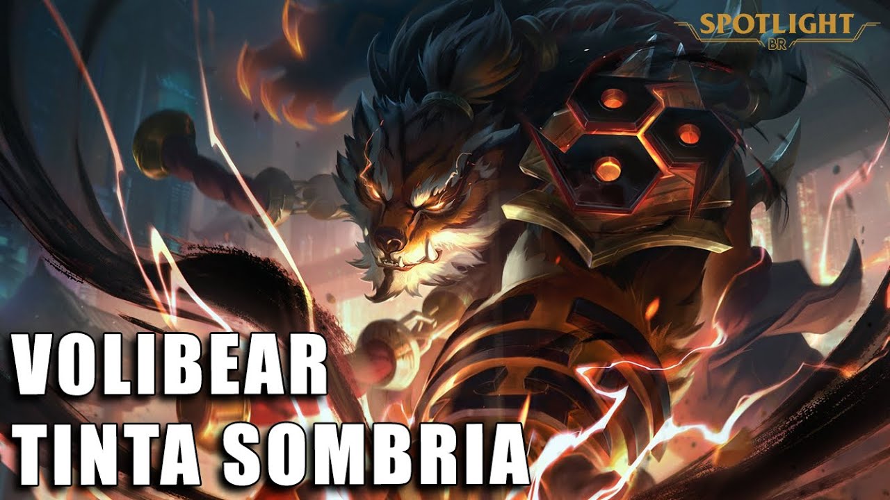 Volibear Tinta Sombria - Skin Spotlight COMPLETO - YouTube