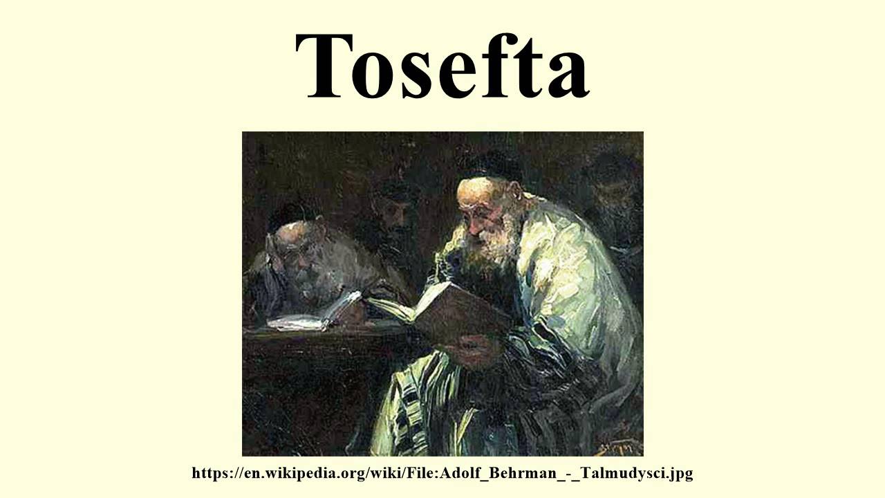 Tosefta - YouTube