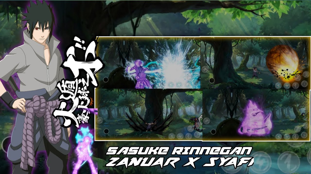 火影战记 | Naruto Senki | Sprite Sasuke Rinnegan | By Zanuar X Syafi |🔸 ...