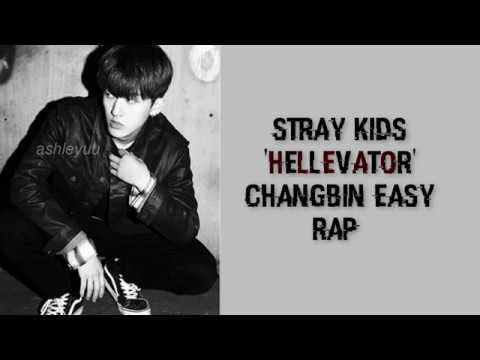 STRAY KIDS - 'HELLEVATOR' CHANGBIN [RAP CUT EASY LYRICS PRACTICE] - YouTube