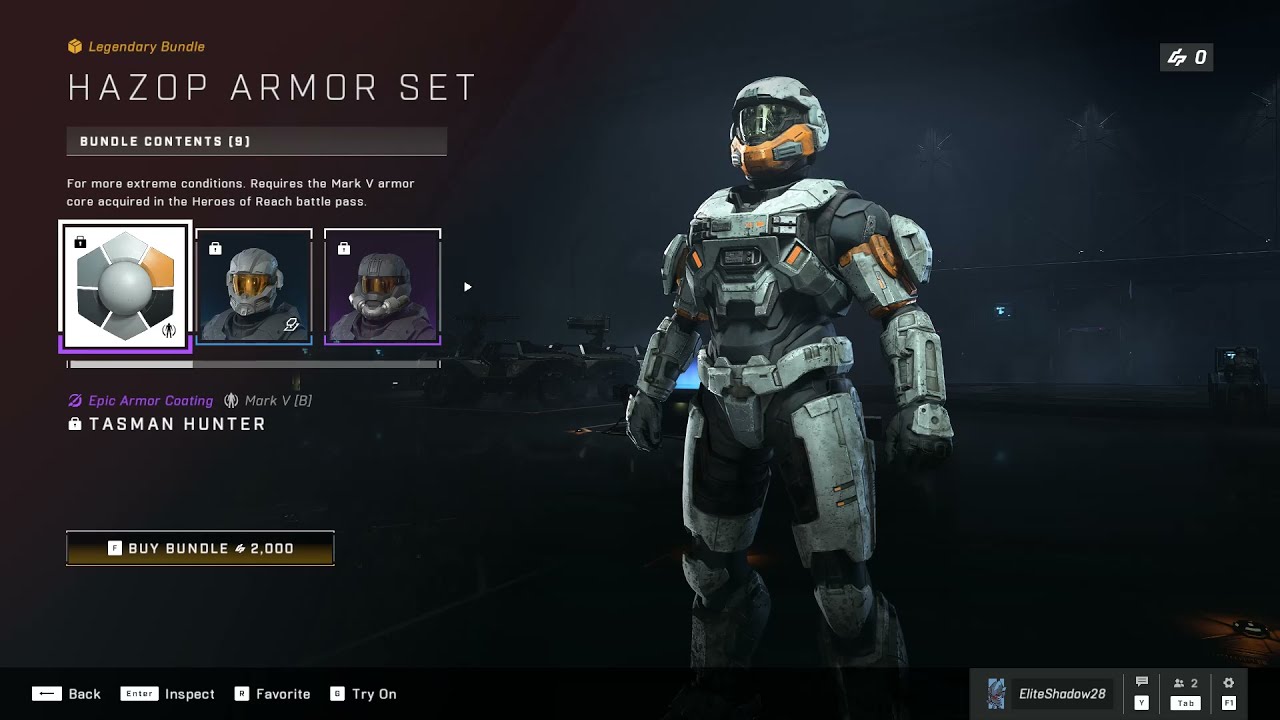 Halo Infinite item shop - HAZOP *NOT FREE* armor set RIPOFF - YouTube