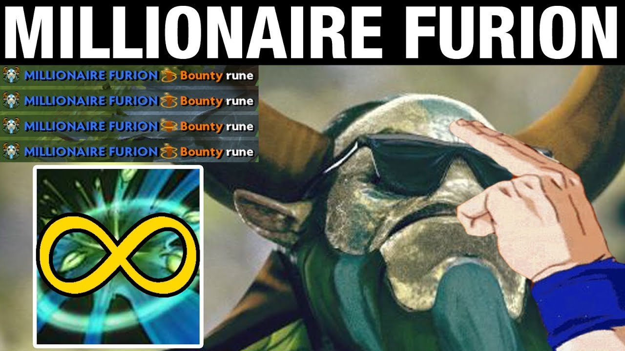 MILLIONAIRE FURION - 33 Plays Nature's Prophet - Dota 2 - YouTube